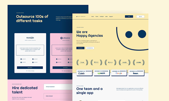 Create a high converting unbounce landing page design and development ...