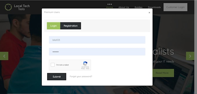 Make responsive registration, login, contact and php forms by Sdk3466 | Fiverr