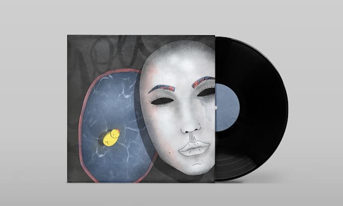 Draw psychedelic album cover by Irma_ma | Fiverr