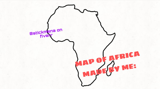 Create map of anything like world map,europe map by Stickmena | Fiverr
