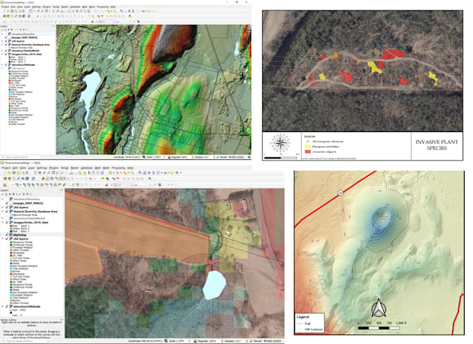 Create beautiful maps and provide great gis analysis by Enviro_gig | Fiverr