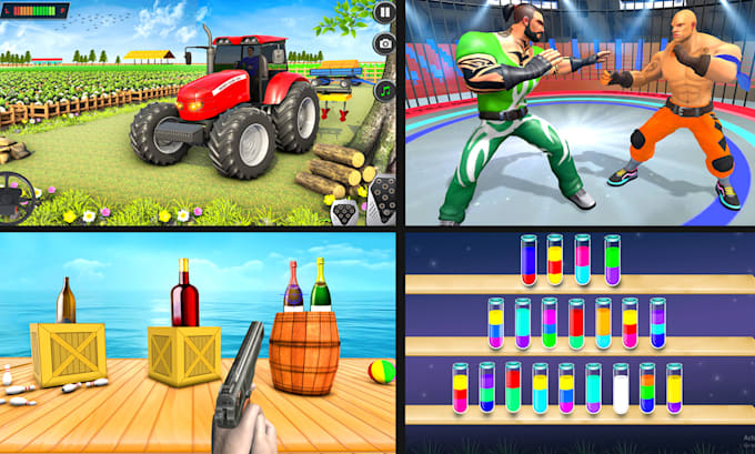 Game ui ux design, mobile app ui ux and game assets by Designworld736 ...