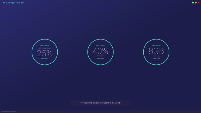 Create custom desktop application by Alexpdev | Fiverr