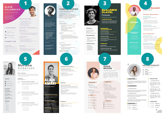 Boost your hiring chances with a modern, revamped cv by Jeremyrado | Fiverr