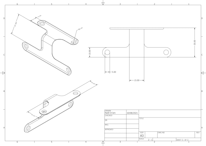 Cad models, technical drawings for manufacturing, 3d printer files by ...