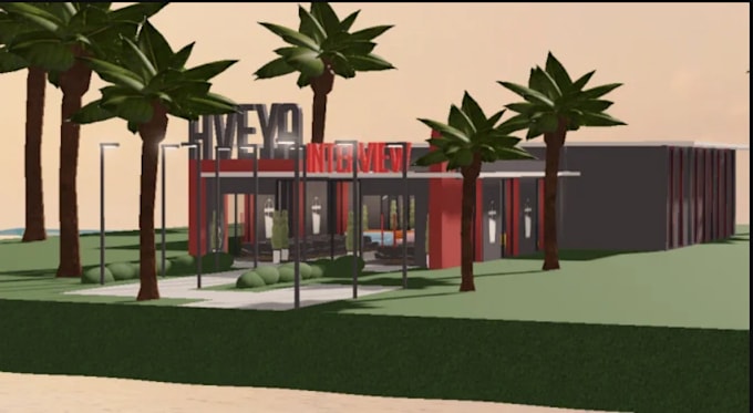 Give you a roblox high quality interview center by Ronenroblox | Fiverr