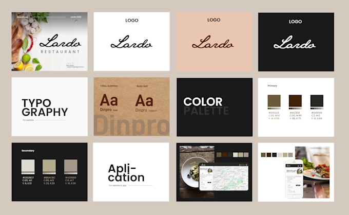 Do a modern brand identity, brand guidelines, brandbook by ...