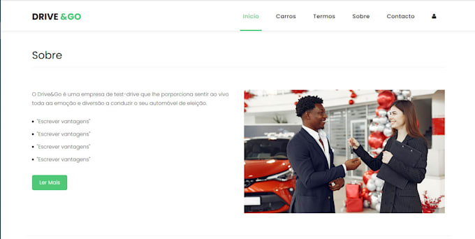 Do a responsive website using html and css by Brunoogf | Fiverr
