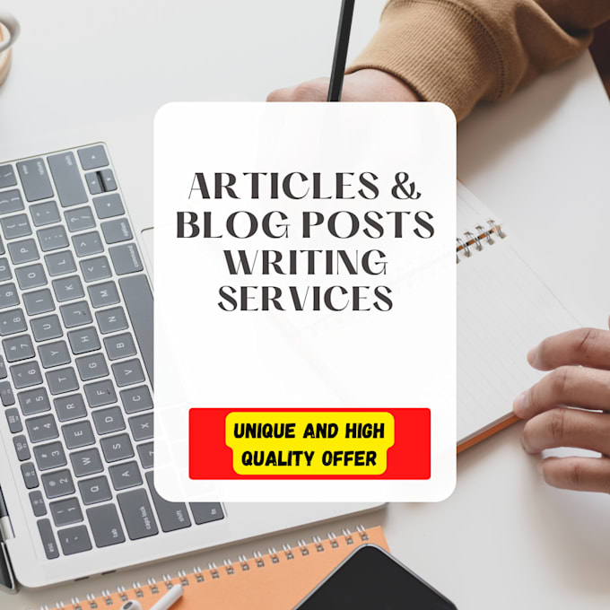 Write articles,blog posts and product descriptions by Linkotn | Fiverr