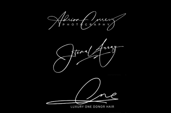 Design professional handwritten signature by Mr_mueed | Fiverr