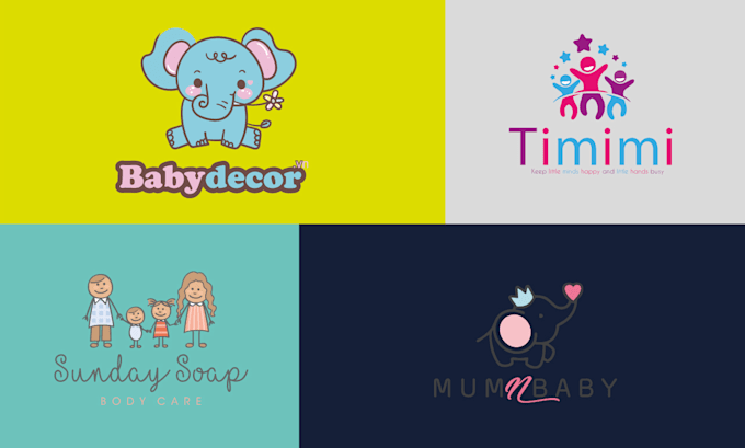 Design adorable kids and baby logo of your choice by Geek_designers ...