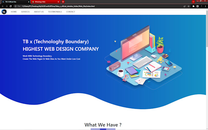 Develop responsive web site using coding by Tbx_design | Fiverr