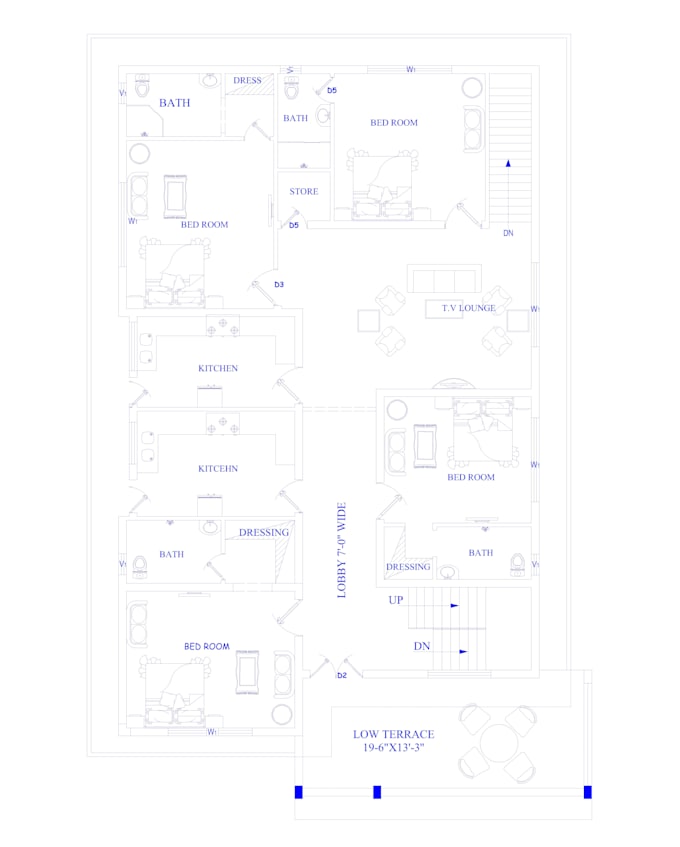 Draw floor plan for your plot , property manager by Naqshahouse1 | Fiverr