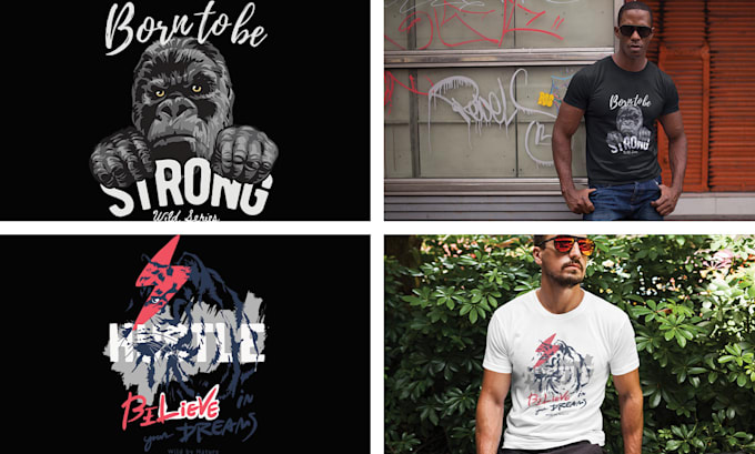 Create 400 realistic hd tshirt mockups by Vuthean | Fiverr