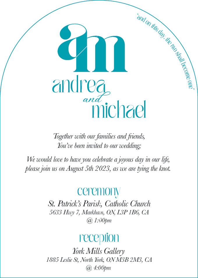 Design beautiful stationery, invitations and day of pieces by Nd ...