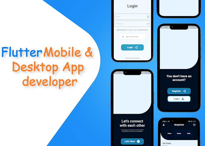 Make full flutter hybird app for mobile and desktop by Omar70289 | Fiverr
