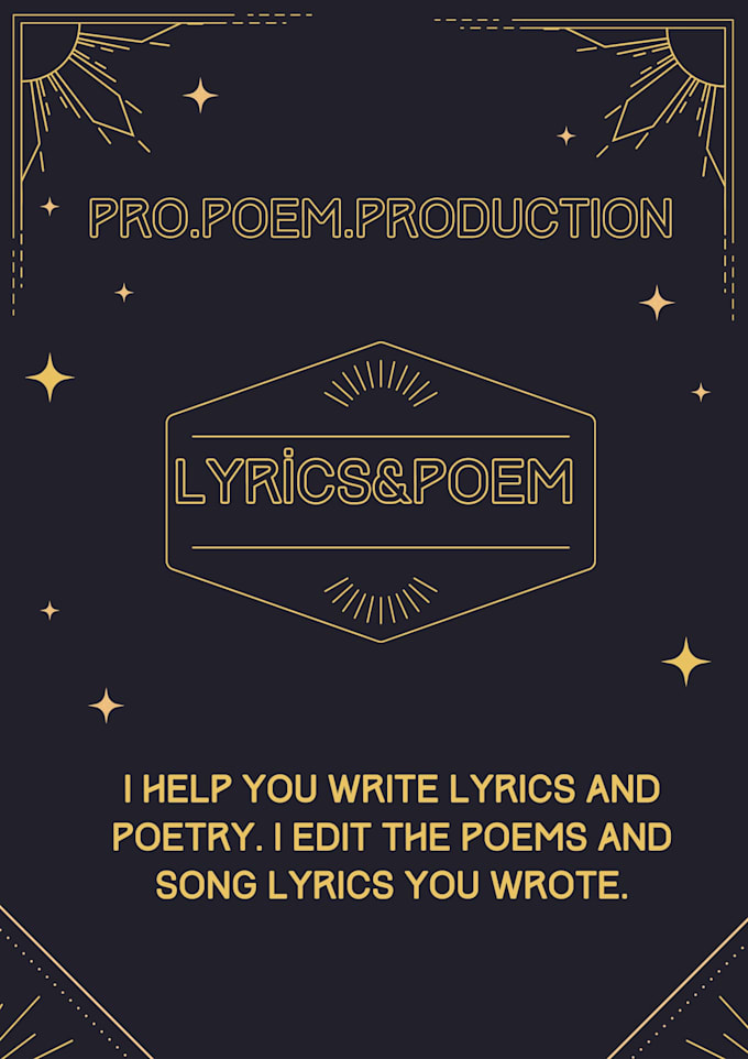 Edit the lyrics for you by Candaarrr | Fiverr