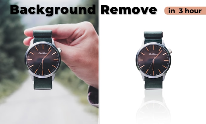 Do product background remove, retouching, cut out image on white by ...