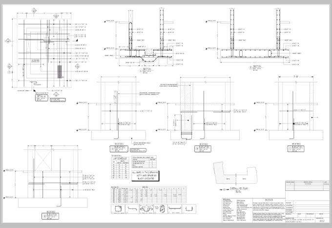 Do rebar detailing, shop drawing and bar bending schedule by ...