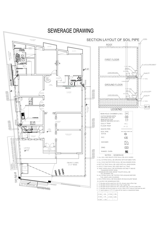 Prepare mep drawing in cad by Farooqsaddique | Fiverr