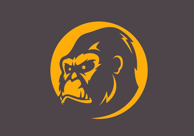Design gorilla logo with my creative thinking by Royedh_hasane | Fiverr
