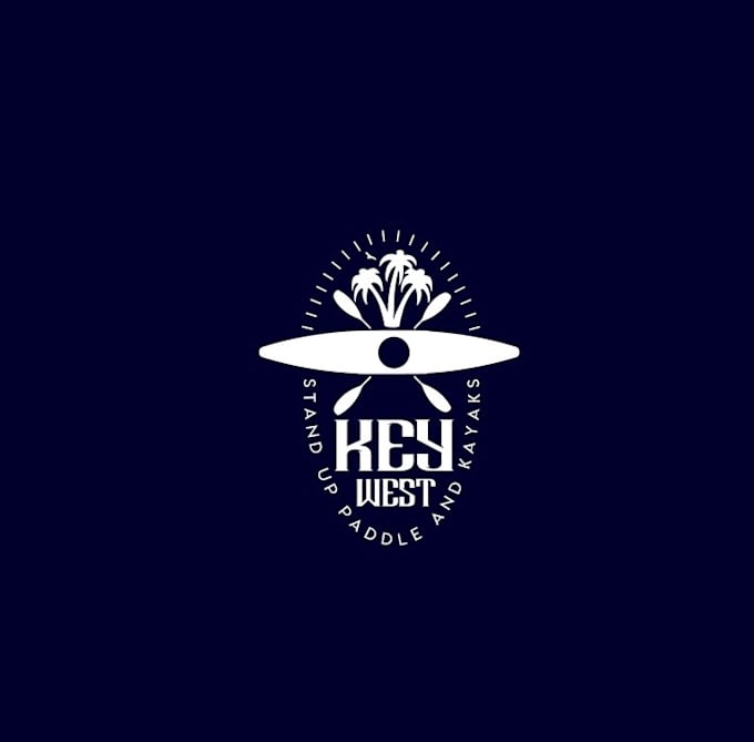 Do a vintage craft classy logo for key west a brand of sup and kayaks ...