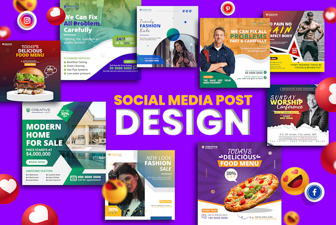 Design attractive social media posts and advertising by Aybukekumas ...