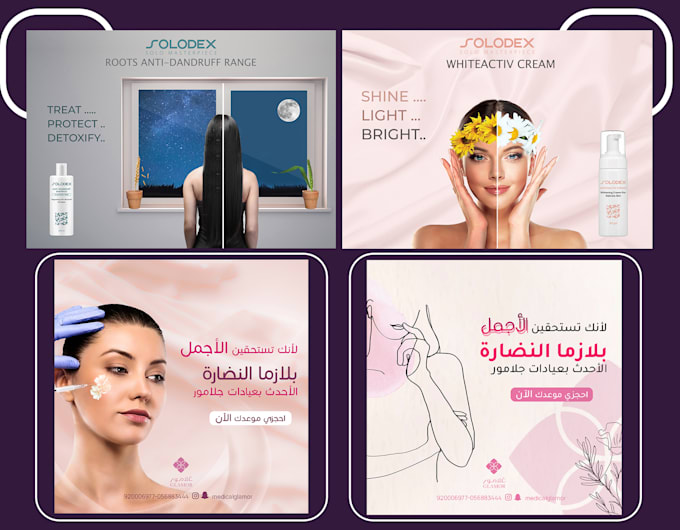 Design social media posts graphics for facebook, instagram, linkedin by ...