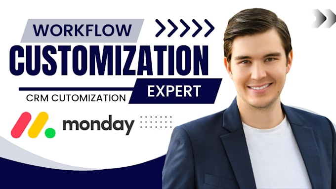 Setup a modern workflow in monday com, monday crm, asana, hubspot ...