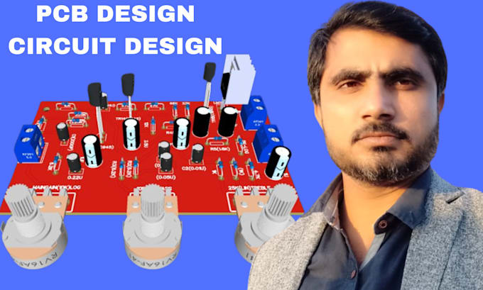 Design pcb for electrical and electronics engineering by Muhammad_afan ...