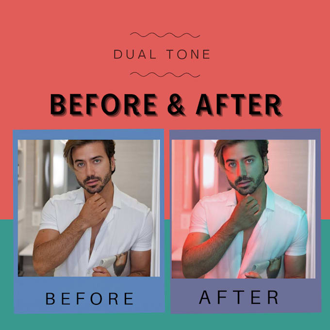 Turn your images into dual tone effect in 1 hour by Salik_khan0 | Fiverr