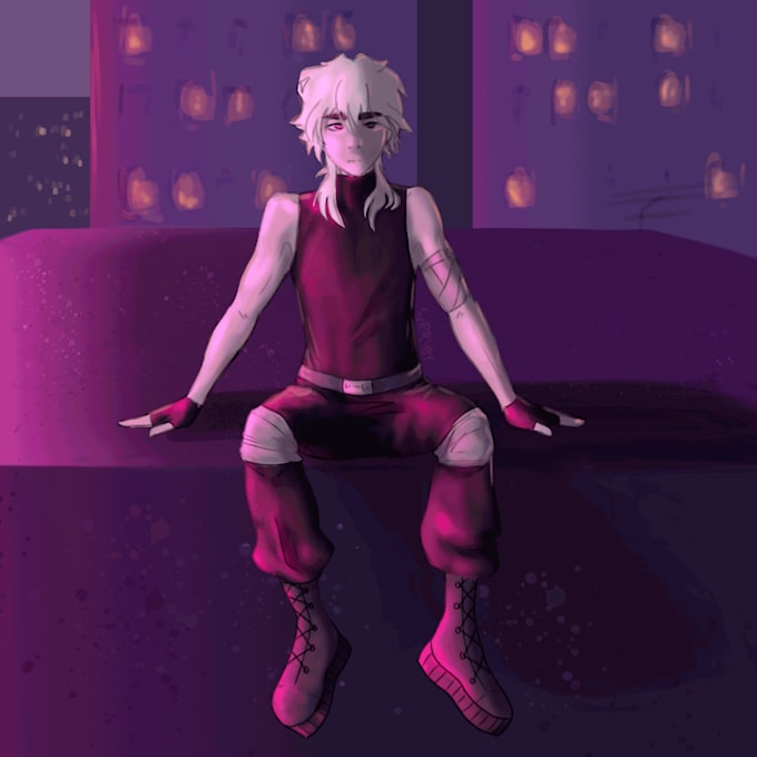 Draw A Character Of Your Choice In My Art Style By Sirrubyart Fiverr 