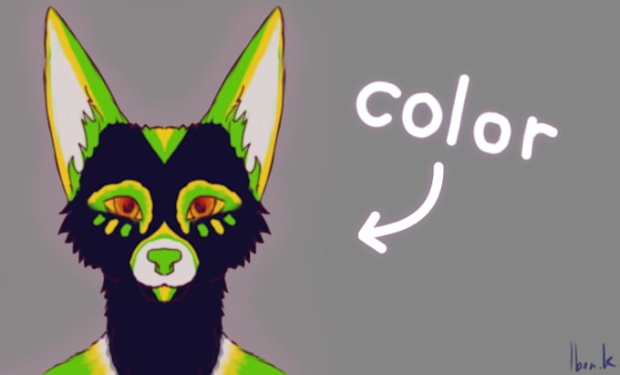 Draw you a pfp of your fursona by Tosti_floof | Fiverr