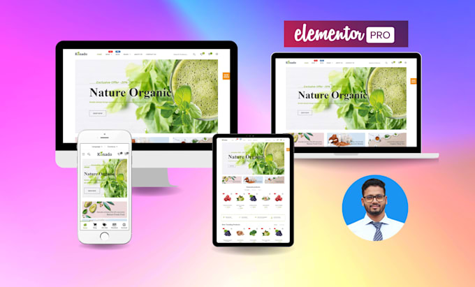 Design or clone website, landing page using elementor pro and crocoblock by Developertipu | Fiverr