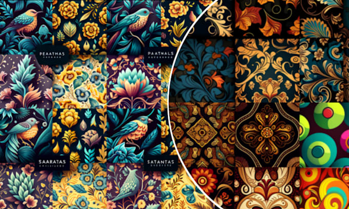 Design seamless patterns for textile vector patterns by Mr_gallery2023 ...