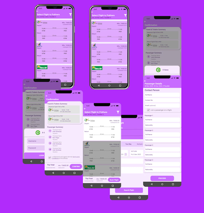 Design modern and traditional both ui design by Ankitsimkhad848 | Fiverr