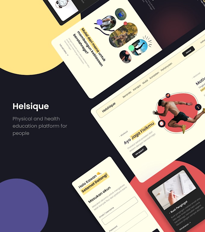 Do web design and build a website or landing page by Mezzky | Fiverr