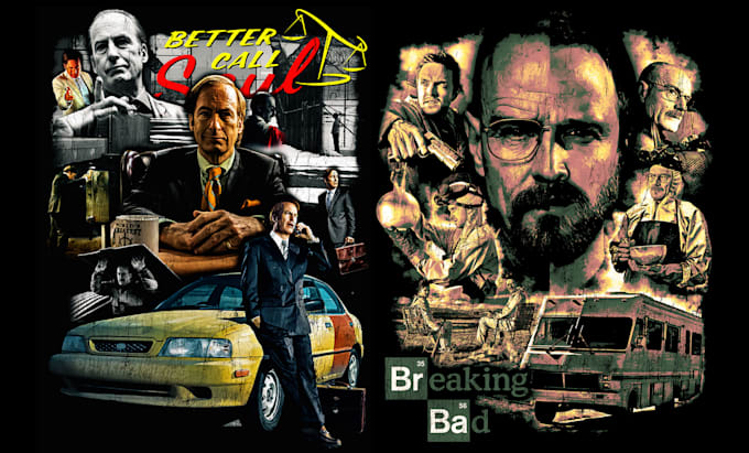 Design custom bootleg vintage art for rapper, movie, merch by ...