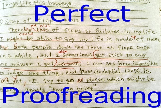 Provide perfect proofreading for up to 2000 words by Jeevanln | Fiverr