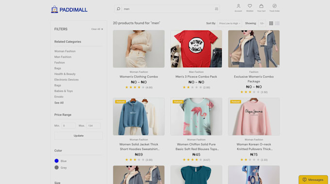 Create Custom Website Or App Using Mysql Laravel React Flutter By