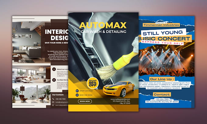 Do high quality marketing flyer design for your business by Shmstudio ...