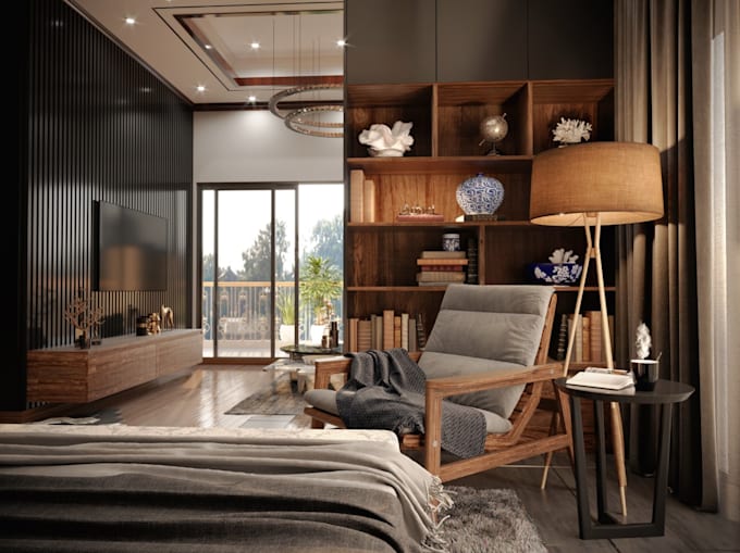 Create realistic interior 3d visualization, rendering, by Armeldc | Fiverr