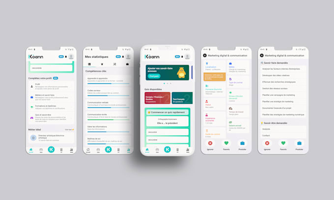 Design your mobile app ui ux by Digijungle | Fiverr