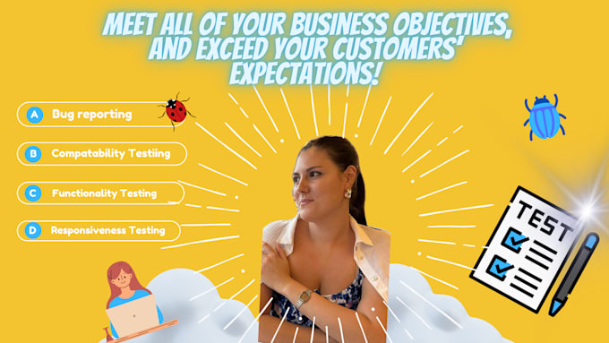 Do Qa Testing On Your Software Website App And Report Bugs By Maggiemarinova Fiverr