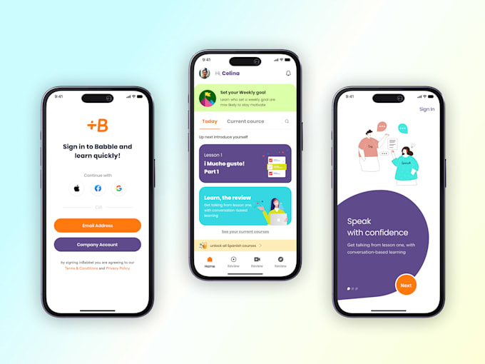 Create an ios and android creative mobile app design by Bhuvaankit | Fiverr
