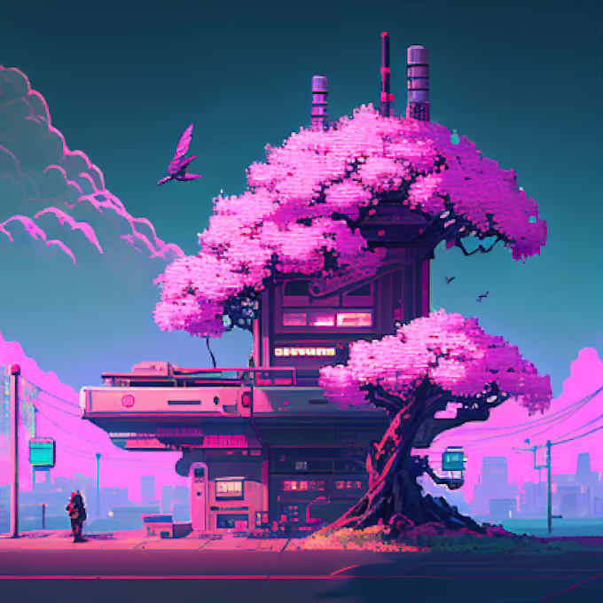 Make highly detailed backgrounds and concept pixel art by Gekidostudio ...