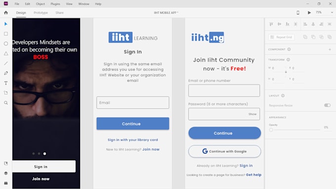 Create unique user interface with doable prototypes by Flamingodev | Fiverr