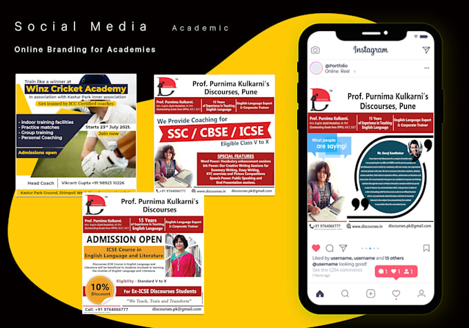 Design a creative social media posts and stories for you by Rashmi ...