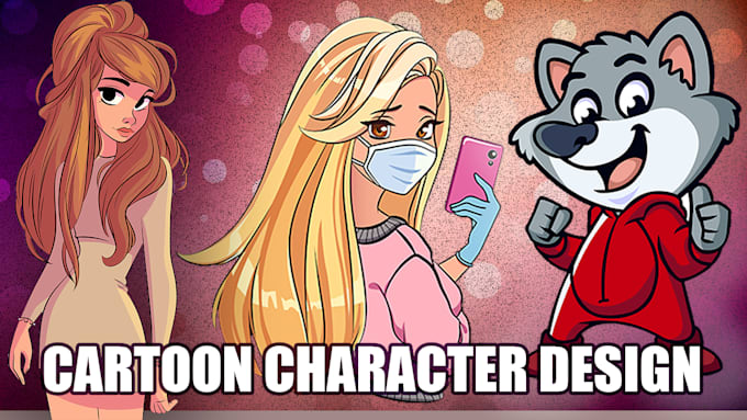 Design custom mascots, anime, and cartoon character by Dianeandrea921 ...