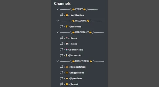 Make your discord server look even better than ever by Frafra11 | Fiverr